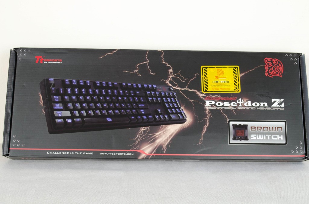 Tt eSPORTS POSEIDON Z Mechanical Keyboard with Kailh Brown Switches ...