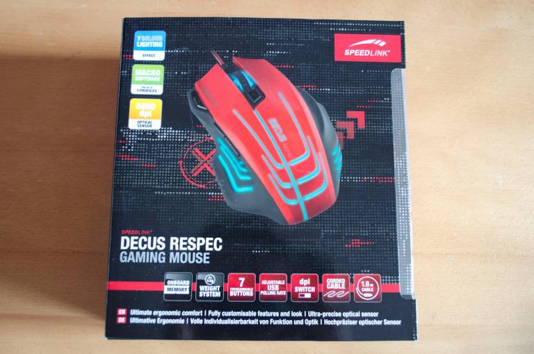 Speedlink Decus Respec Gaming Mouse Review - EnosTech.com