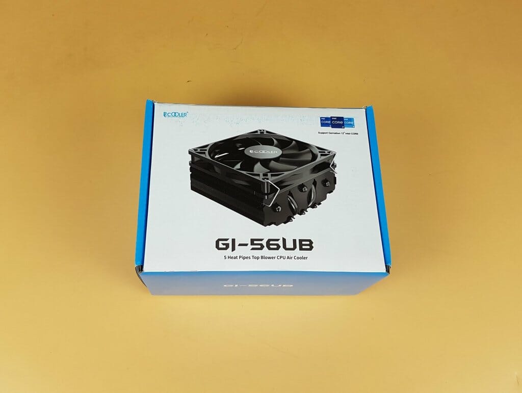 PCCOOLER GI-56U Black Low Profile Cooler Review - EnosTech.com