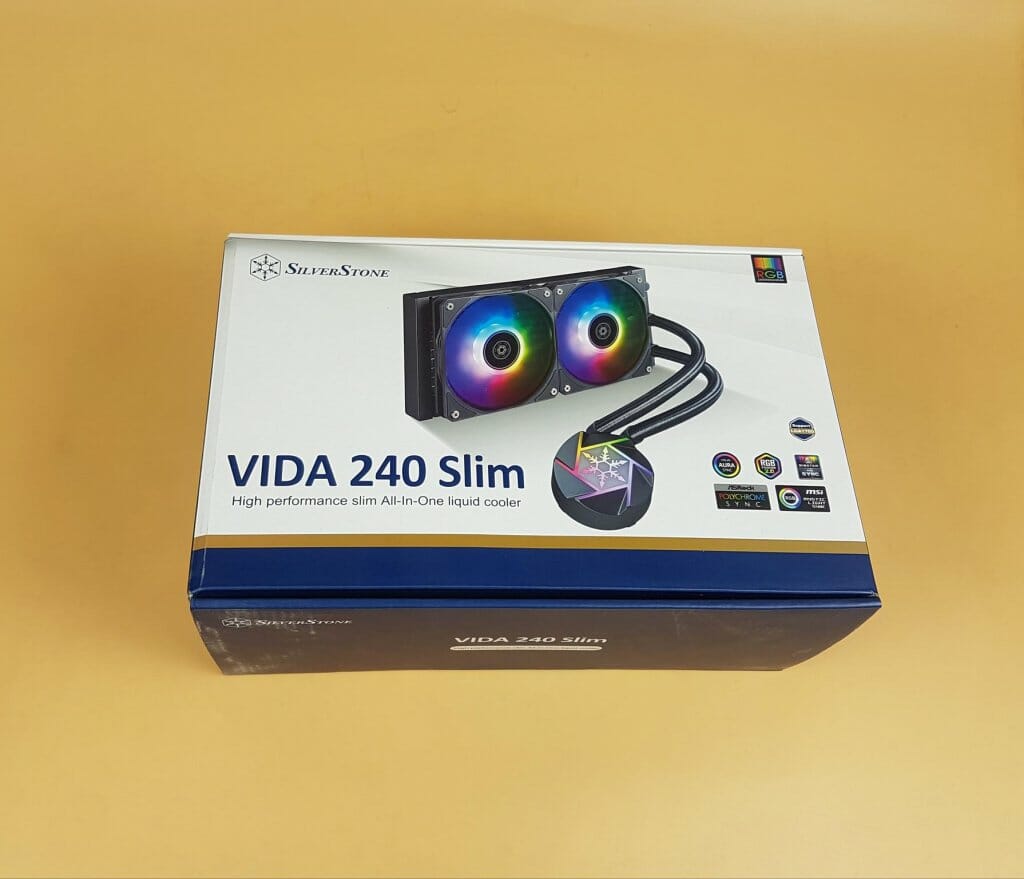 SilverStone VIDA 240 SLIM AIO Review - EnosTech.com