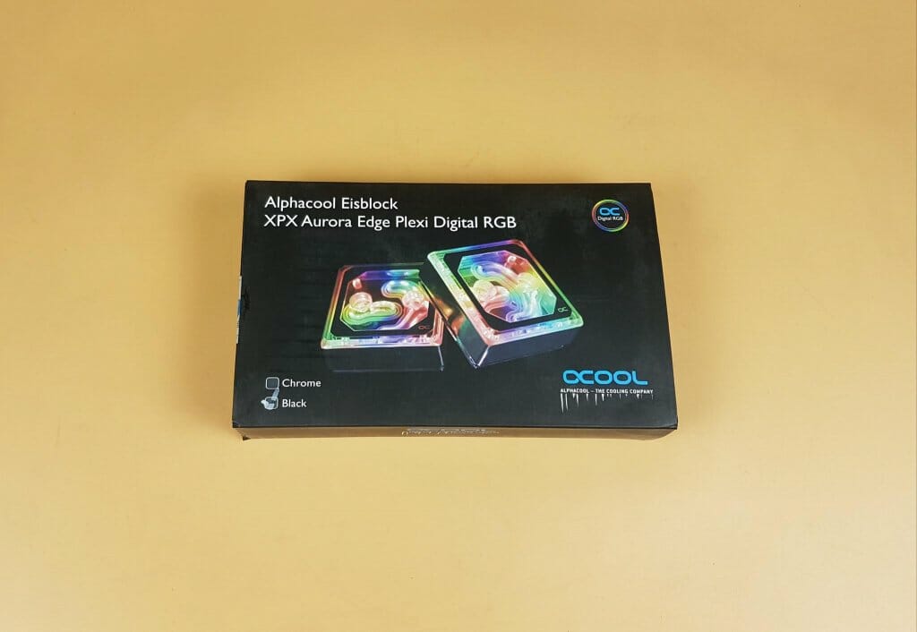 Alphacool Eisblock XPX AURORA EDGE Digital RGB - Full Brass Review ...