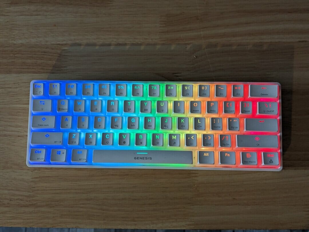 Genesis Thor 660 Bluetooth Wireless Gaming Keyboard Review - EnosTech.com
