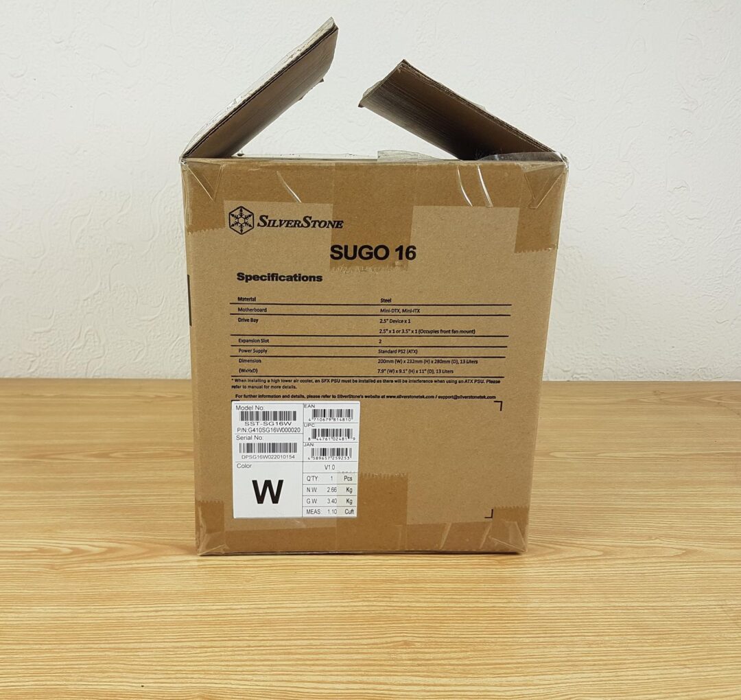SilverStone SUGO 16 White Review - EnosTech.com