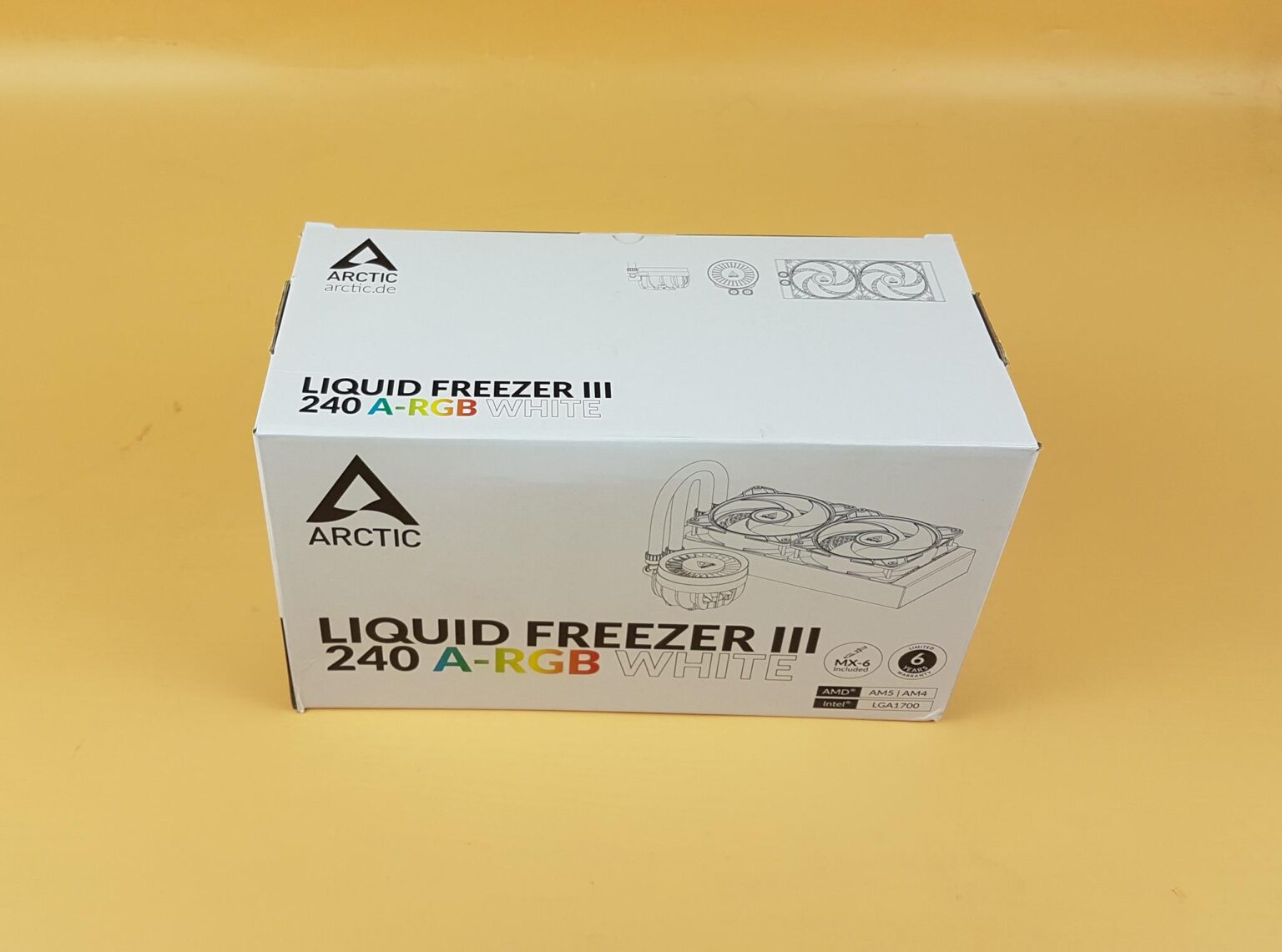 ARCTIC Liquid Freezer III 240 - ARGB White CPU Liquid Cooler Review ...