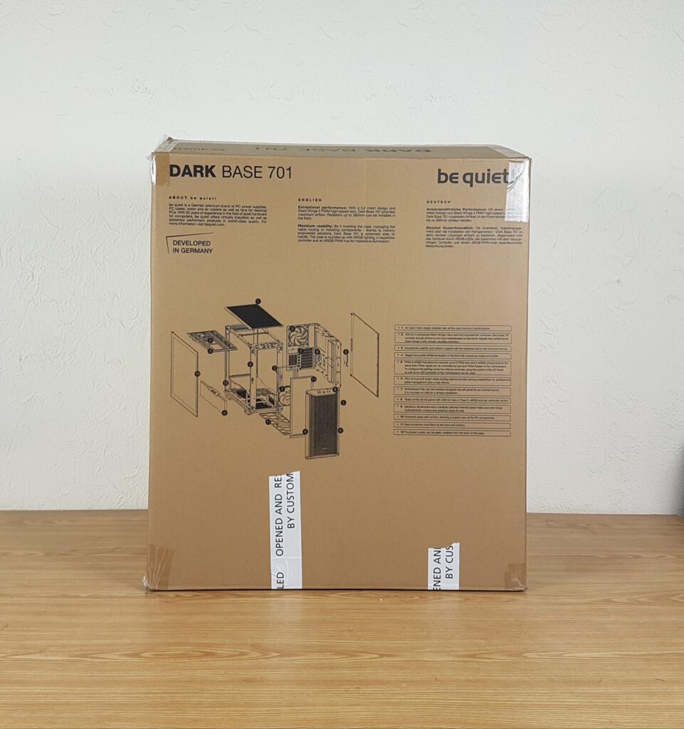 be quiet! Dark Base 701 White PC Case Review - EnosTech.com