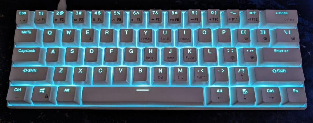 Royal Kludge RK61 60% Wireless Keyboard Review - EnosTech.com