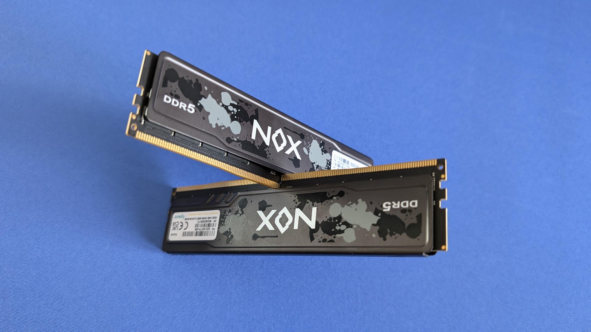 Apacer NOX 32GB (2x16GB) 6000MHz DDR5 Memory Review - EnosTech.com