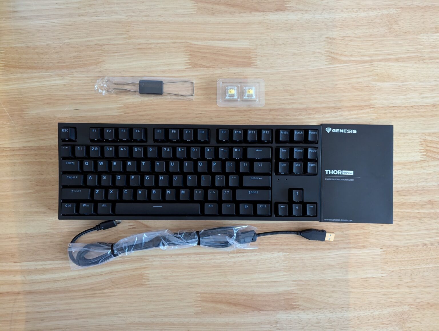 Genesis Thor 404 TKL Hot Swappable Mechanical Gaming Keyboard Review ...