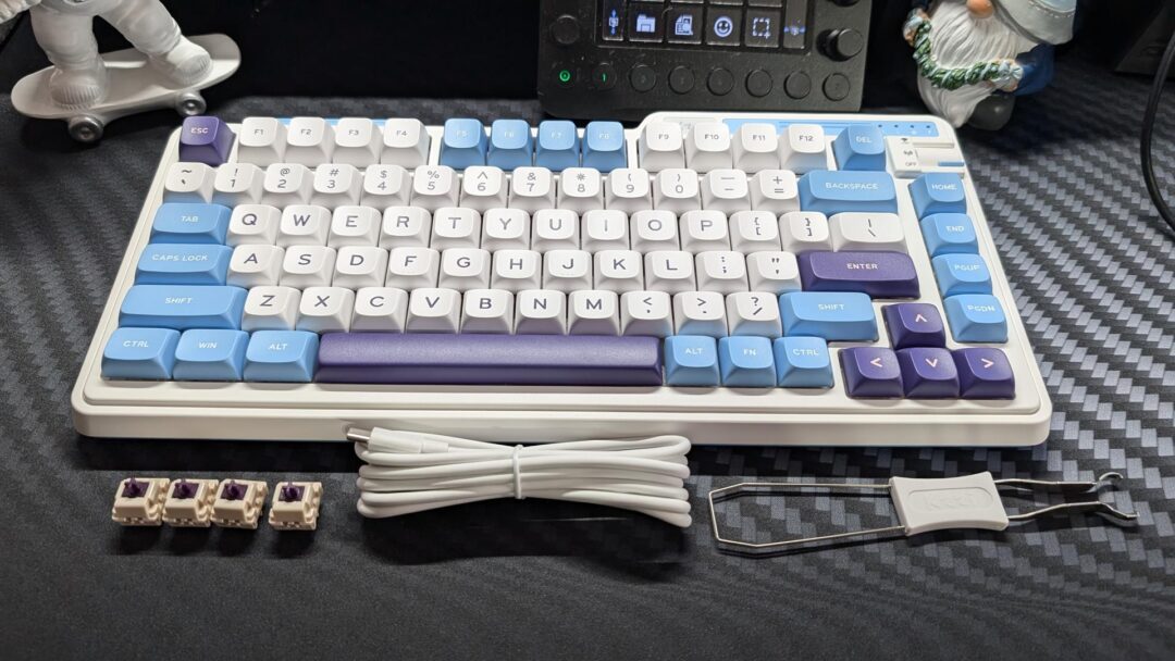 KZZI K75 Lite Mechanical Keyboard Review - Amazing colors, price and ...
