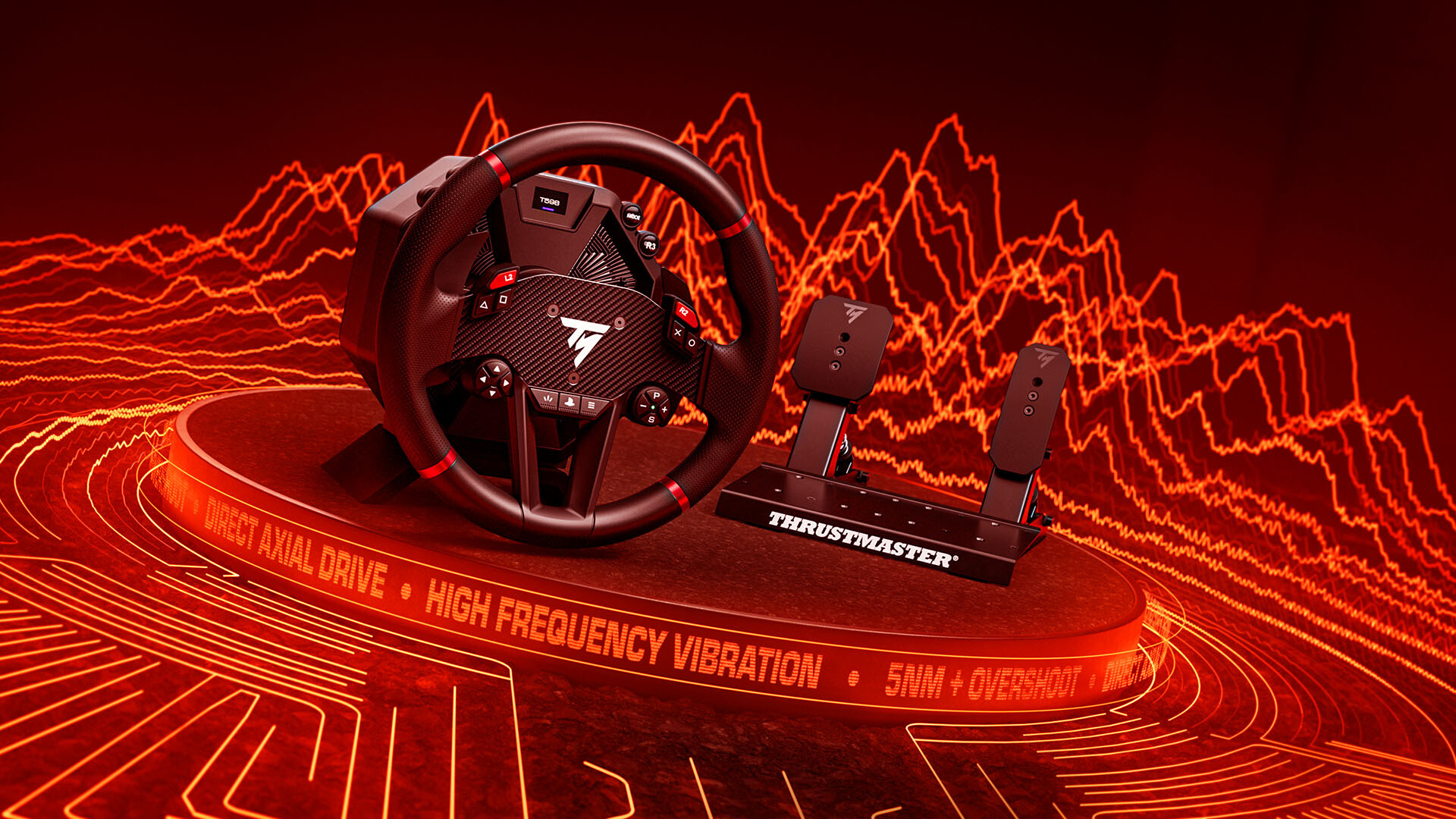 Thrustmaster Introduces T598 Direct Axial Drive Motor Base, Wheel Rim ...