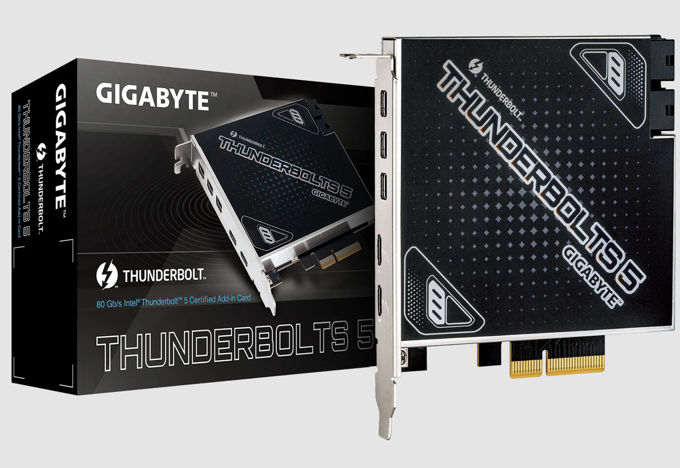 Gigabyte Releases Thunderbolt 5 Add-in Card with PCIe 4.0 Interface ...