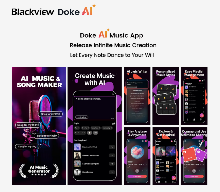 Blackview Doke AI: AI Trio (Deepseek, GPT-4o Gemini 2.0)