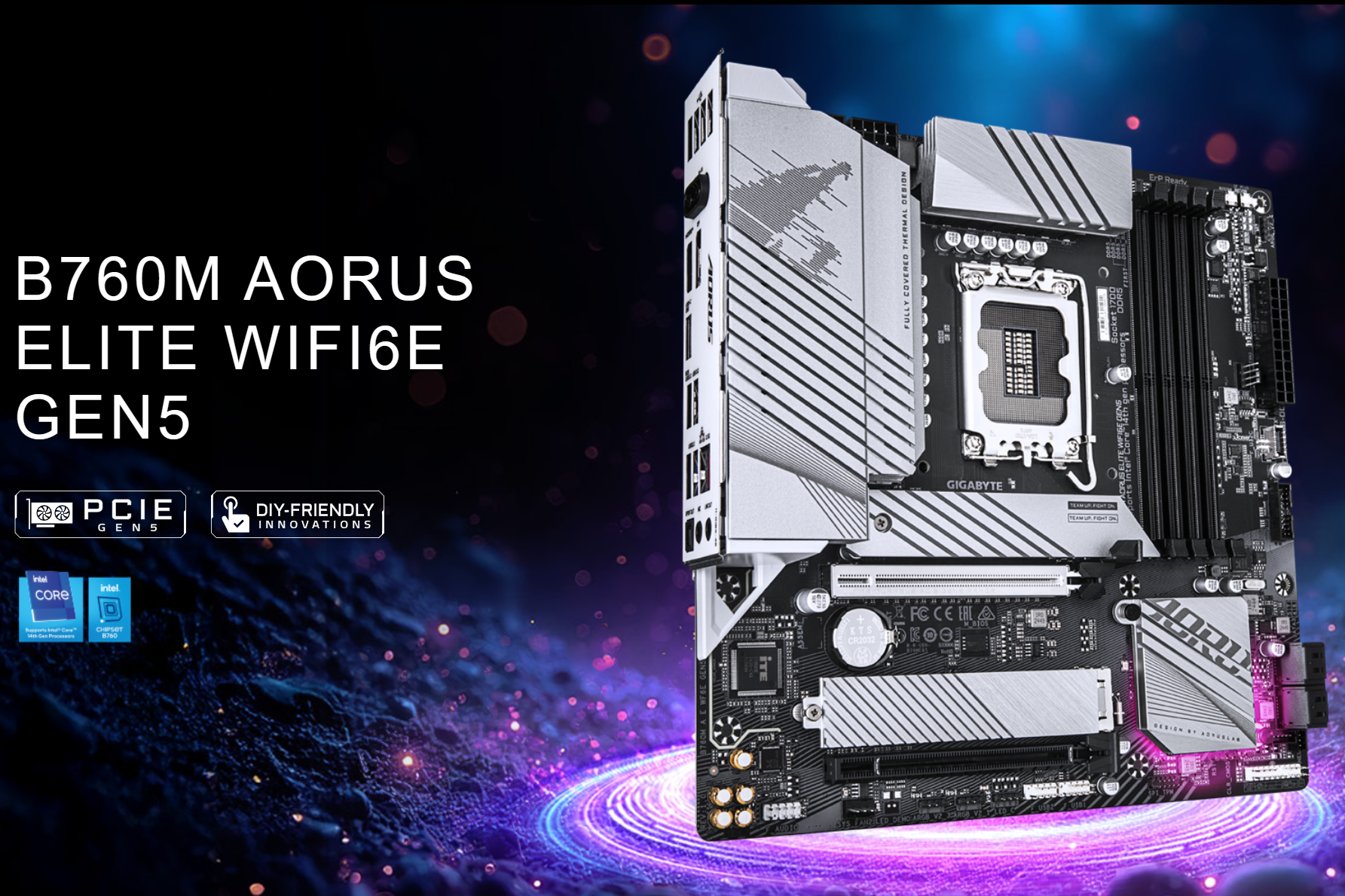 GIGABYTE launches Intel B760 GEN5 motherboards with PCIe Gen 5 support ...