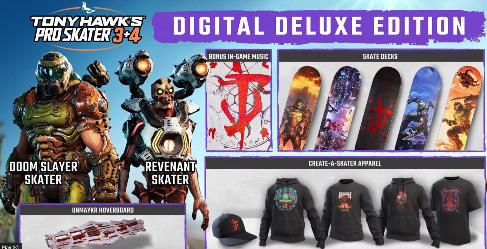 Tony Hawk's Pro Skater 3 + 4 Collection Arrives on July 11