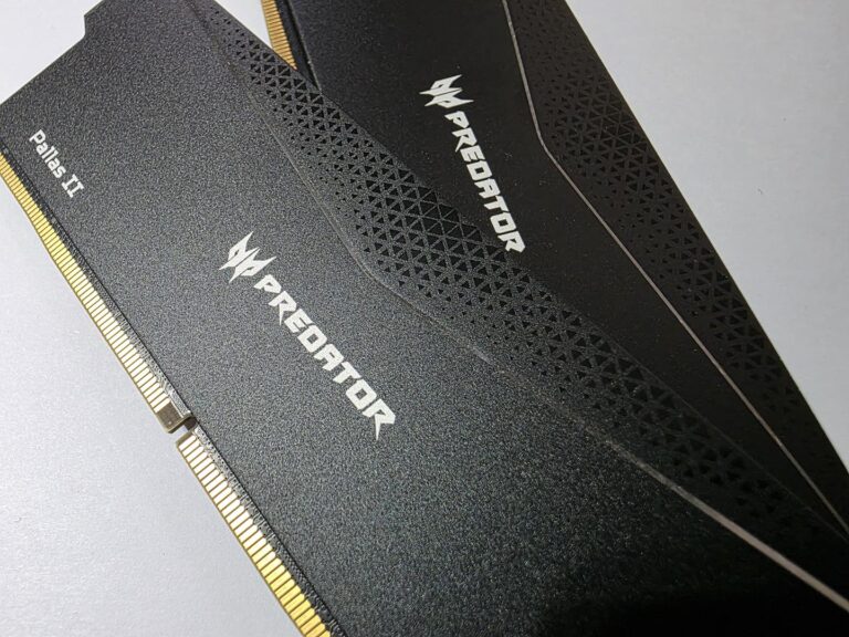 Acer Predator PALLAS II DDR5 6000MHz Memory Review - EnosTech.com
