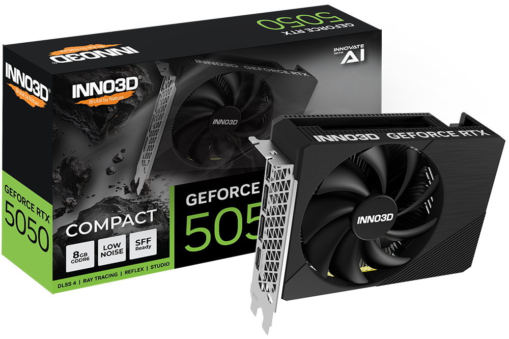 INNO3D’s RTX 5050 series brings big power in bold designs - EnosTech.com