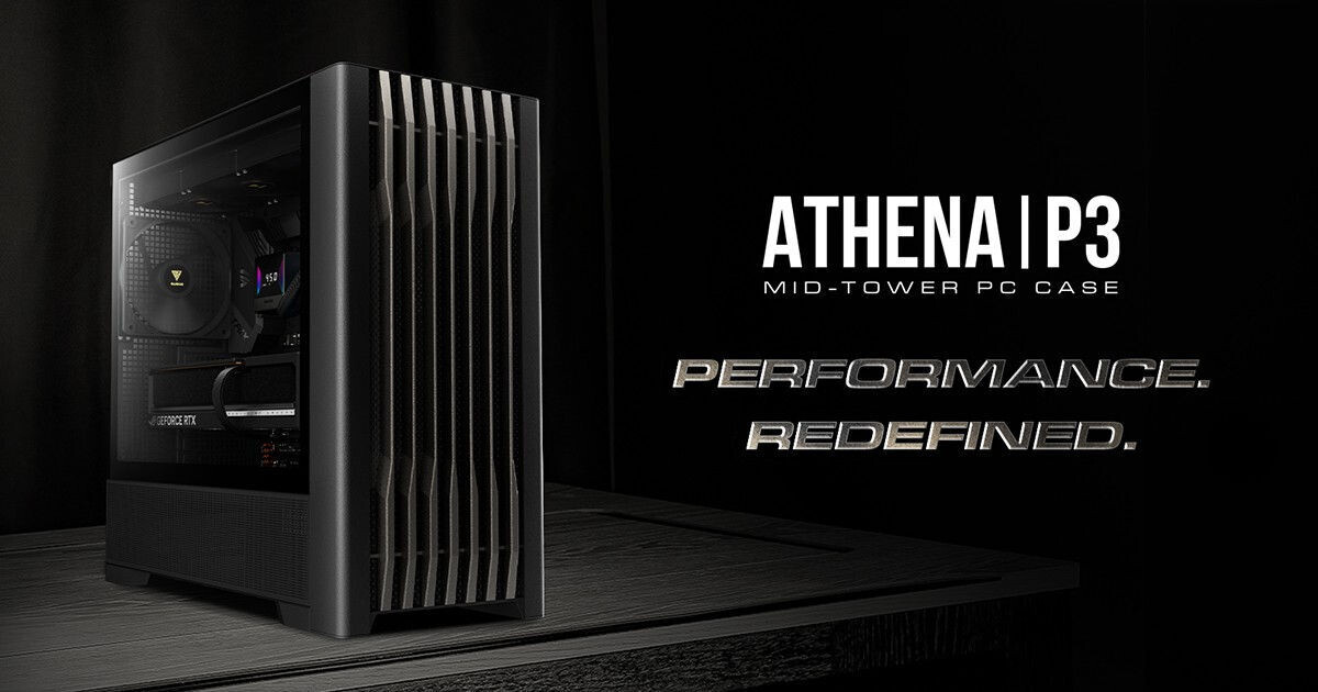 Gamdias ATHENA P3 case offers top cooling and big space - EnosTech.com