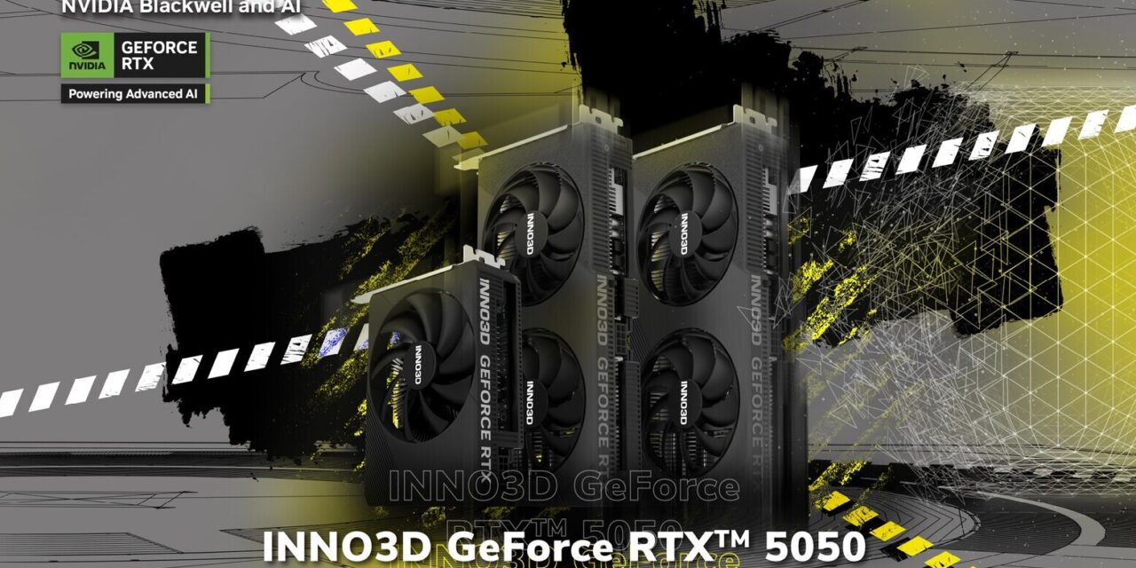 INNO3D’s RTX 5050 series brings big power in bold designs - EnosTech.com