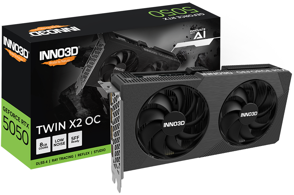 INNO3D’s RTX 5050 series brings big power in bold designs - EnosTech.com