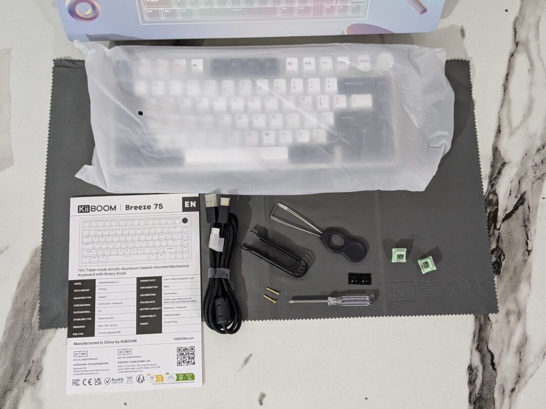 KiiBOOM Breeze 75 Review: A stunning keyboard with smooth typing ...