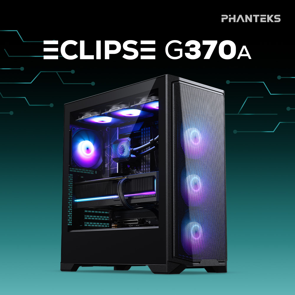 Phanteks Eclipse G370A brings top airflow at budget price - EnosTech.com