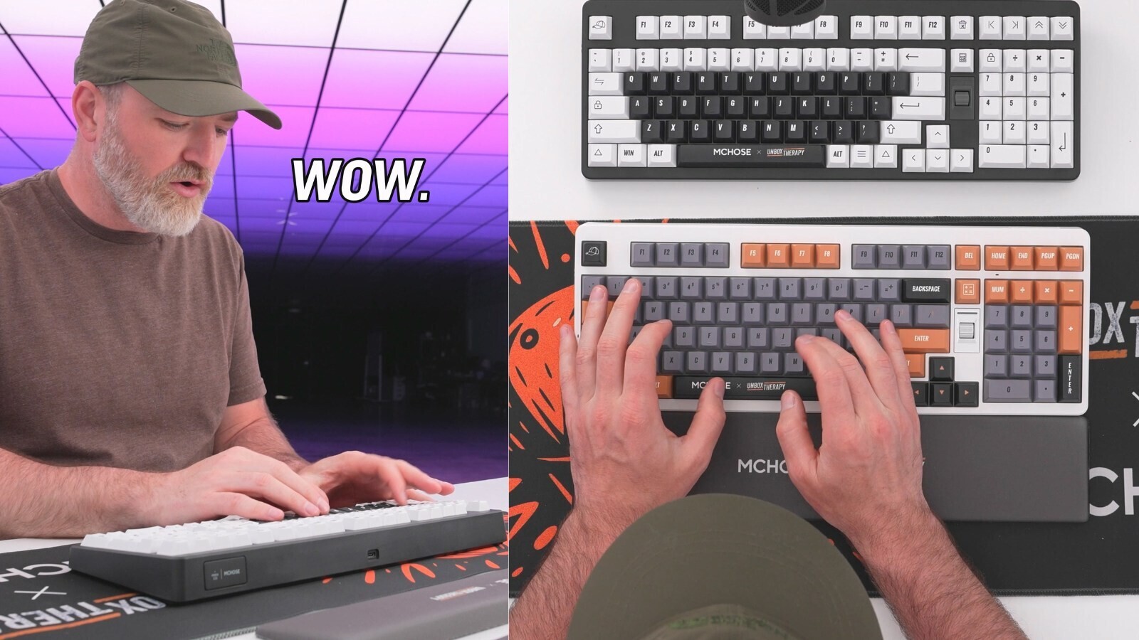 UT98 silent mechanical keyboard by MCHOSE and Unbox Therapy launches on ...