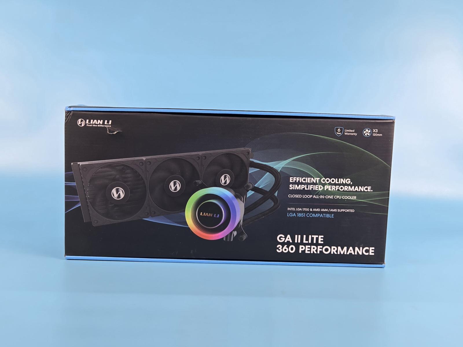 Lian Li GA-II Lite 360 Performance: An All rounder Liquid Cooler ...