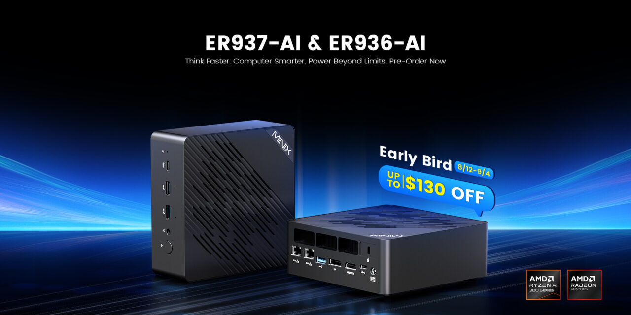 MINIX AI Mini PC ER937-AI & ER936-AI Deliver Big Power in a Small Size ...