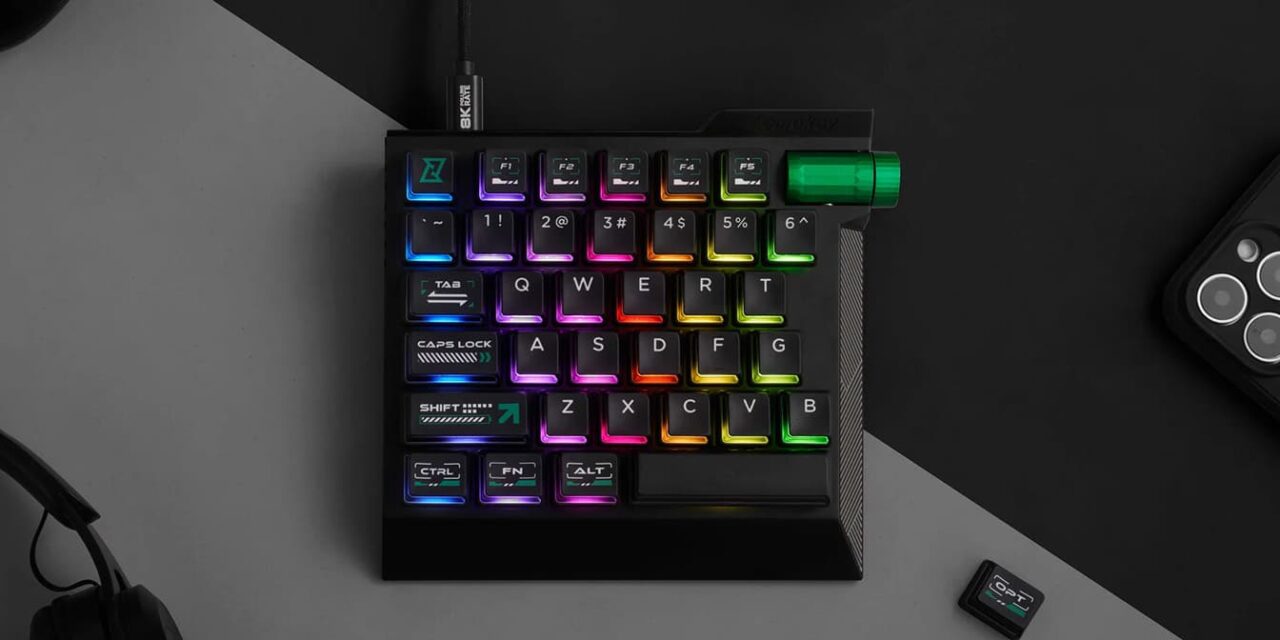 Lemokey L0 HE brings powerful one-handed gaming keyboard - EnosTech.com