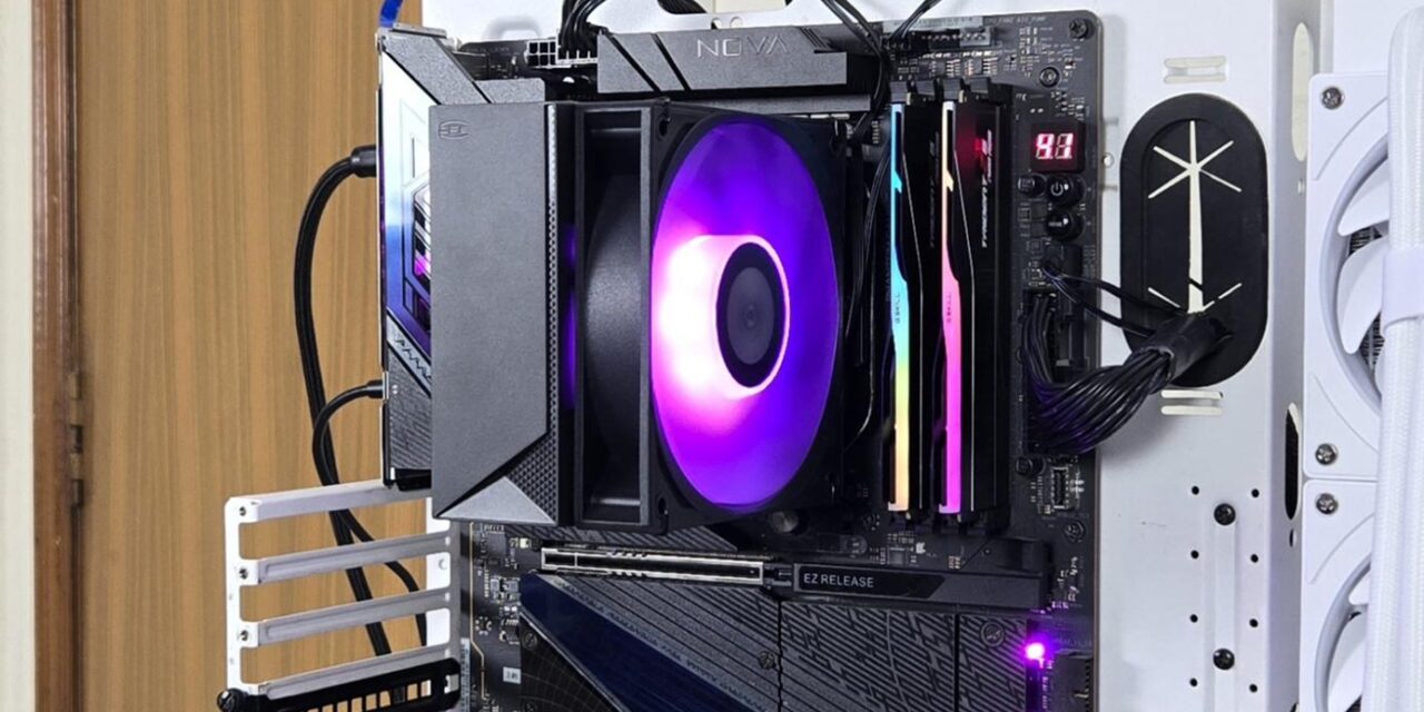 CPS RT500 TC ARGB BK Air Cooler Review - EnosTech.com