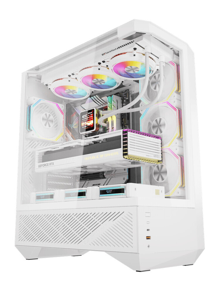 DarkFlash unveils stylish DY460 compact PC case with smart airflow ...