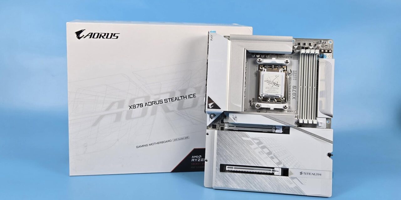 GIGABYTE X870 AORUS STEALTH ICE Review - EnosTech.com