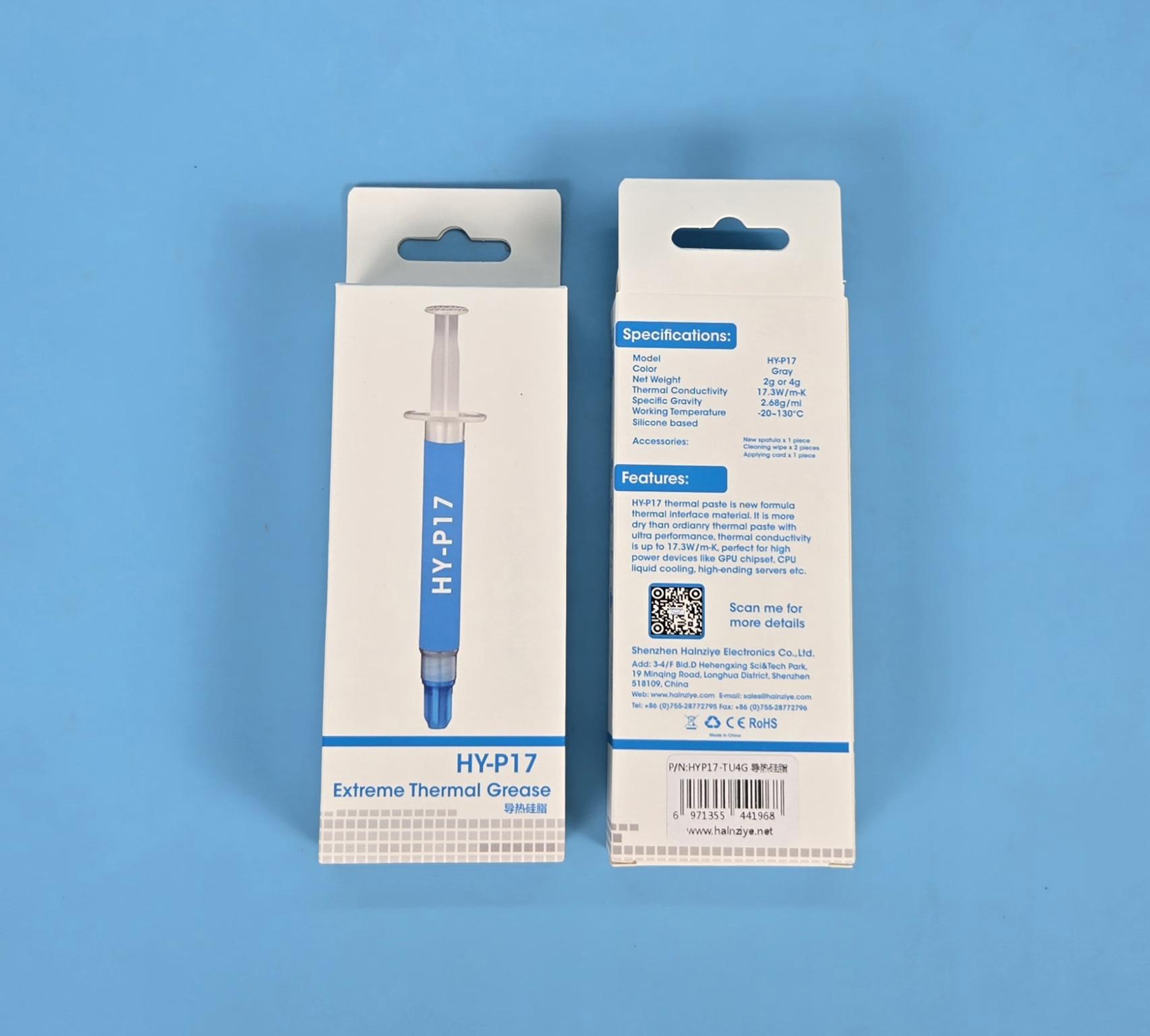 Halnziye HY-P17 and HM-806 Thermal Pastes Reviews - EnosTech.com
