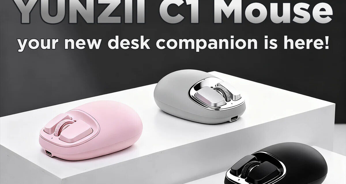 Yunzii C1 silicone mouse brings a powerful and joyful new experience ...