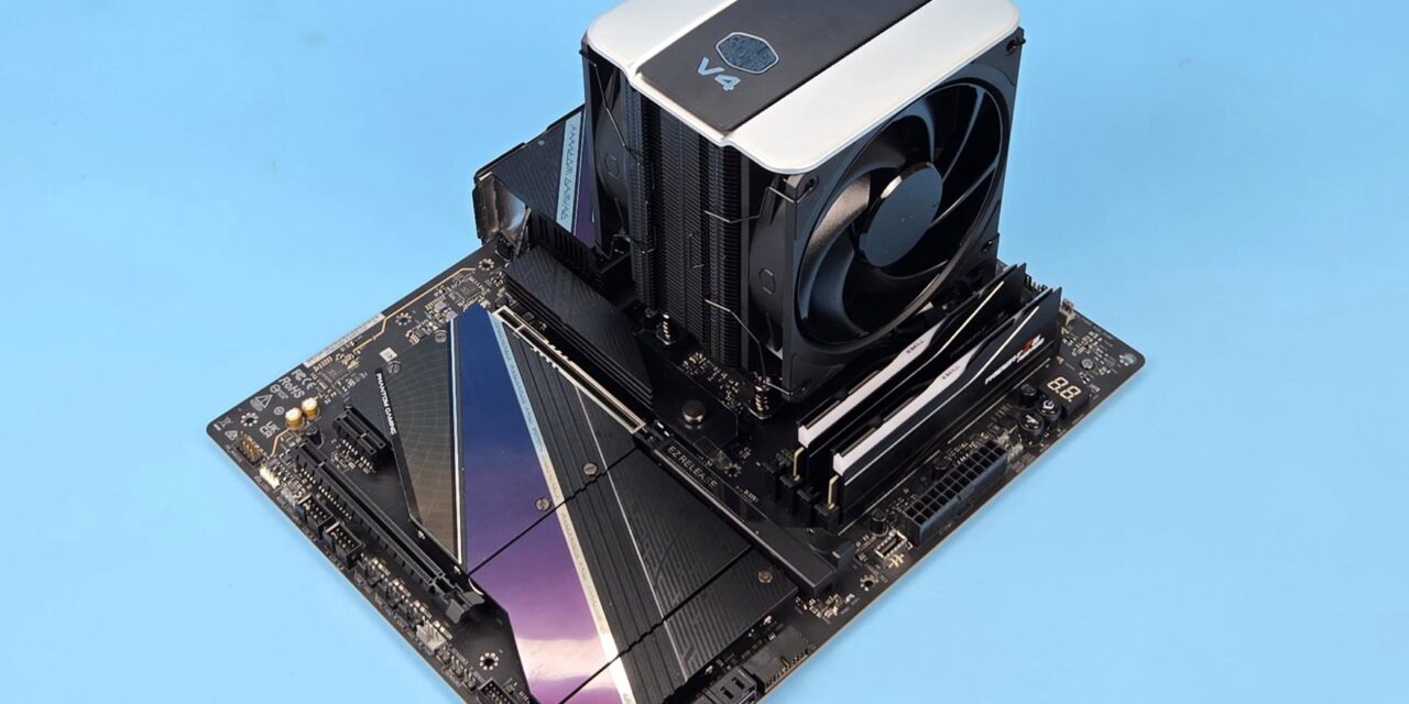 Cooler Master V4 Alpha 3DHP Black Cooler Review: Best Value Cooler