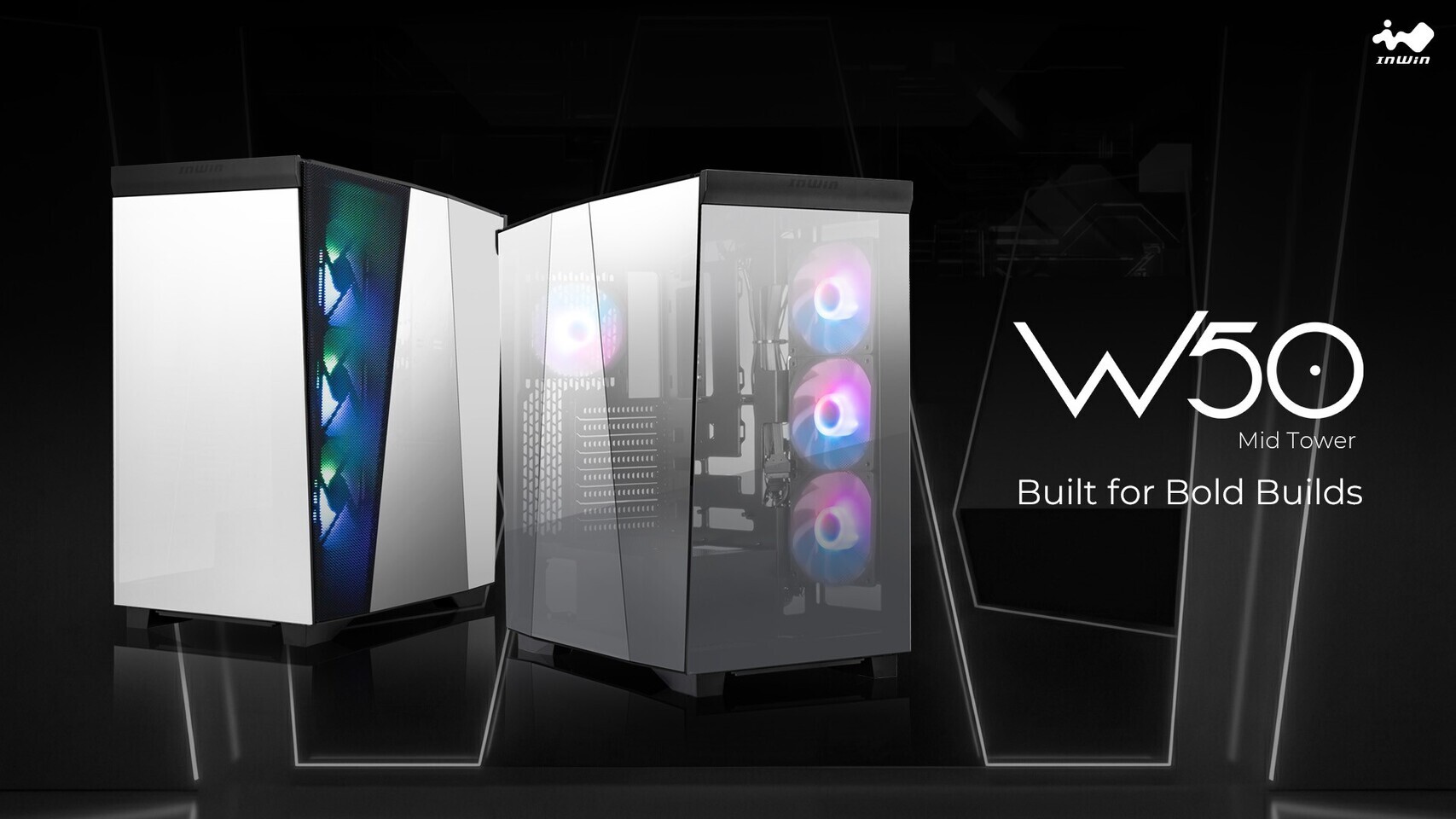 InWin launches impressive InWin W50 panoramic PC case with bold W ...