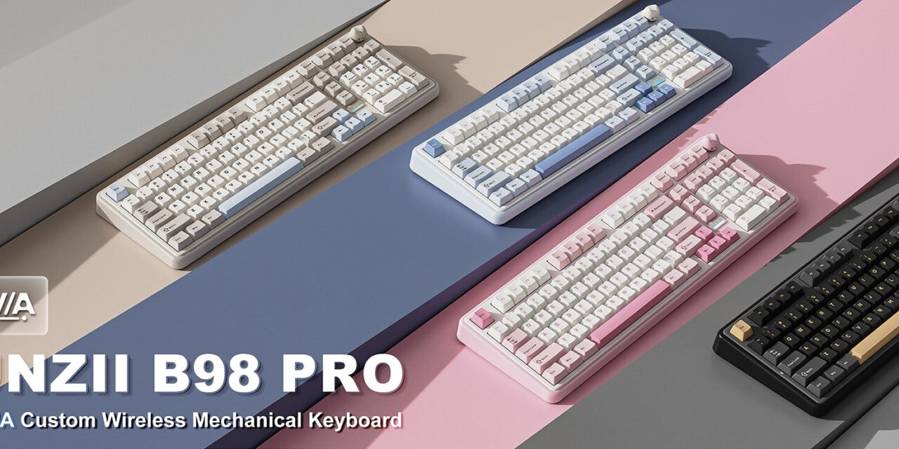 Yunzii unveils impressive Yunzii B98 PRO wireless mechanical keyboard ...