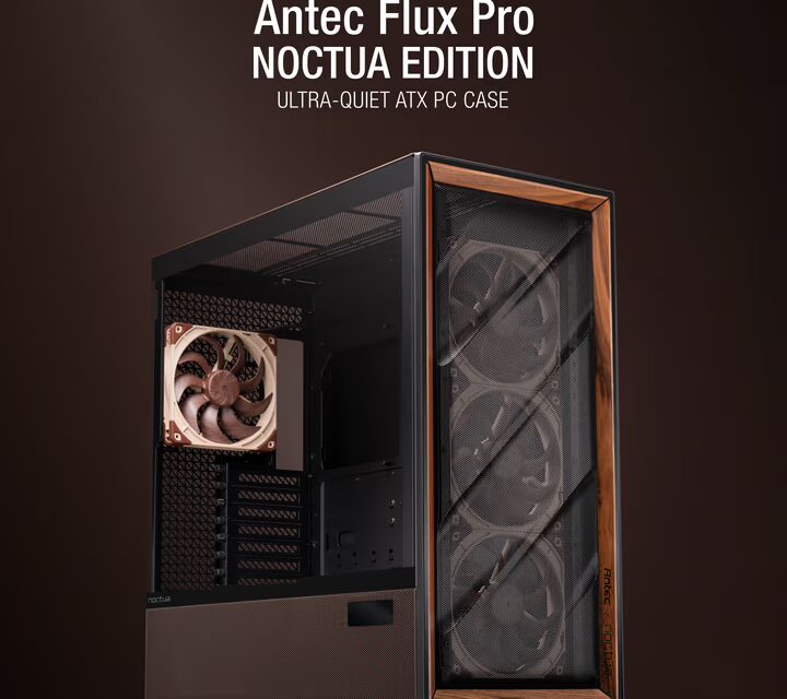 Antec and Noctua introduce Antec Flux Pro Noctua Edition PC case ...