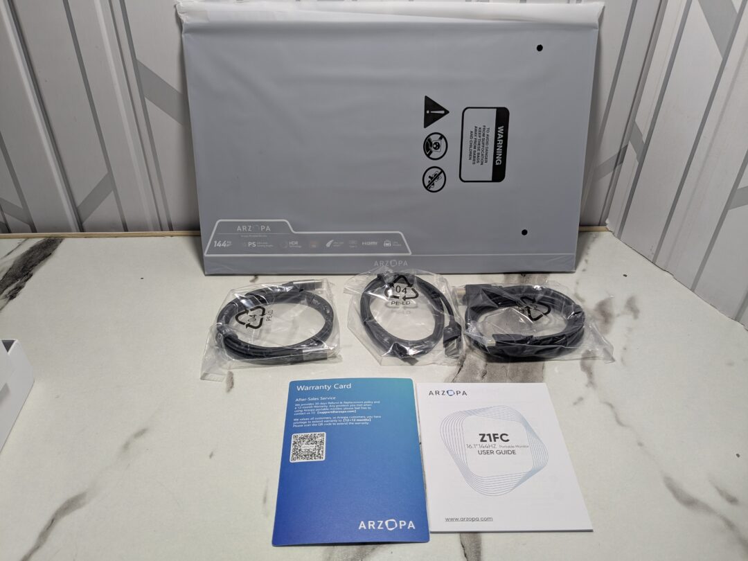 Arzopa Z1FC portable monitor review: a useful screen for work and ...