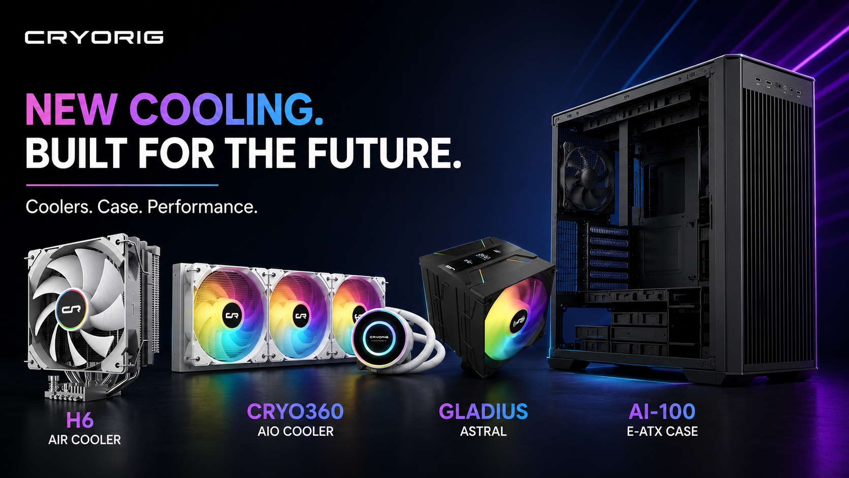 Cryorig showcases powerful new coolers and AI focused PC case at ...